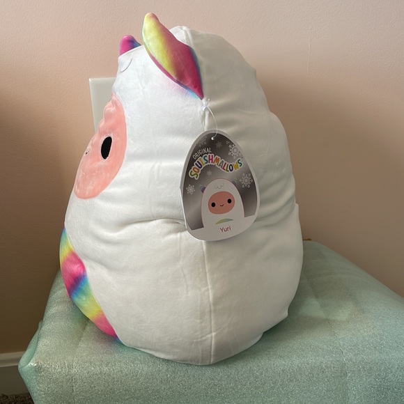 Toys | 16 Inch Christmas Yuri The Abominable Yeti Squishmallow | Poshmark